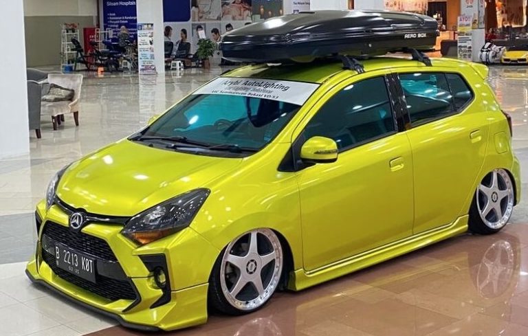 30 Modifikasi Toyota Agya Tipe TRD S G E Terbaru - Otodrift