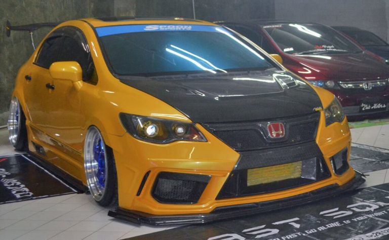 Modifikasi Cat Sedan Honda Civic FD1-D2 - Otodrift