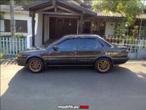 15 Modifikasi Sedan Toyota Corolla Twincam Terbaru - Otodrift