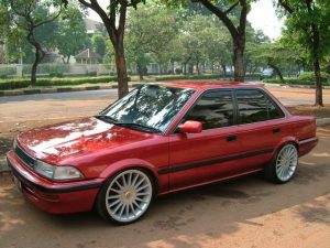 15 Modifikasi Sedan Toyota Corolla Twincam Terbaru - Otodrift