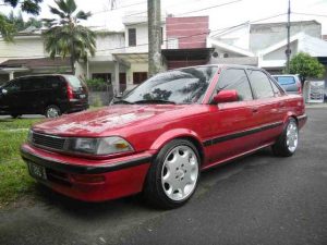 15 Modifikasi Sedan Toyota Corolla Twincam Terbaru - Otodrift
